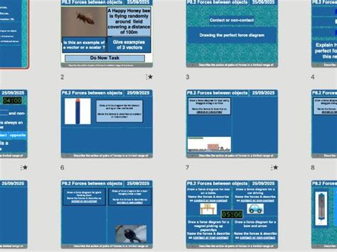 Aqa Gcse Physics P82 Forces Between Objects Full Lesson Worksheets And Answers Ai Marking