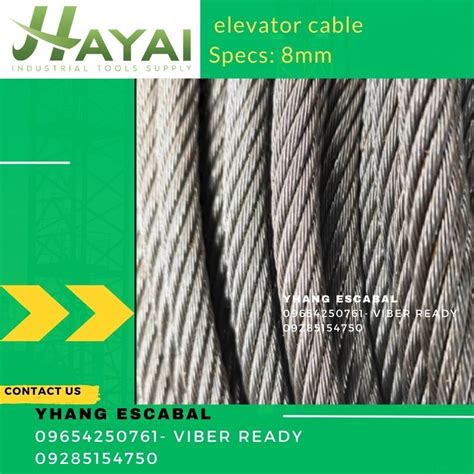 Elevator Cable Commercial And Industrial Construction And Building Materials On Carousell