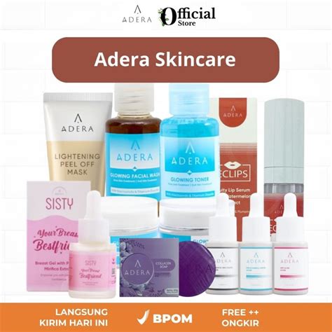 Jual Adera Skincare Perawatan Wajah Serum Brightening Acne Dark