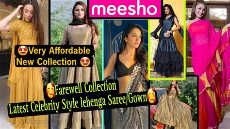 Meesho HaulMeesho Affordable HaulMeesho Celebrity Style Lehenga