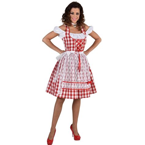 Magicbyfreddy Trachten Kostüm Dirndl Kleid Tracht Oktoberfest Wiesn