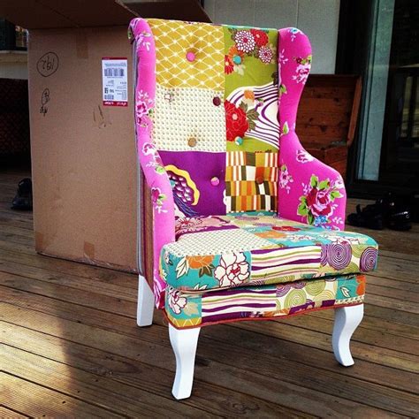 Great Patchwork Chair Funky Chairs Wooden Dining Room Chairs Beach