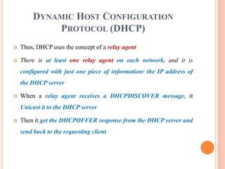 ARP RARP DHCP ICMP NETWORKING PROTOCOLS INTERNET PPTX