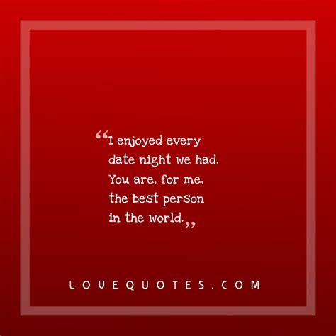 Every Date Night Love Quotes