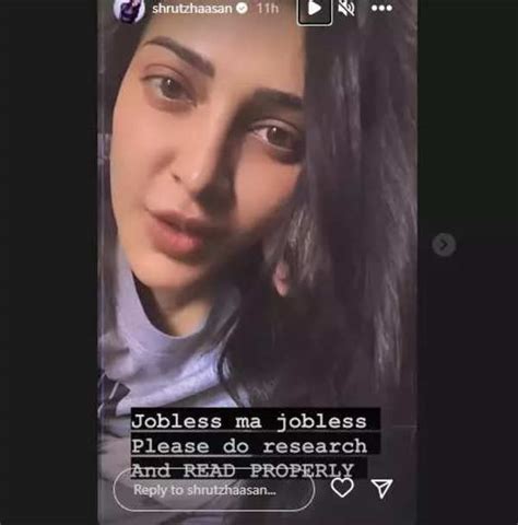 Shruti Haasan Gets Annoyed At People Who Felt Something Went Wrong With