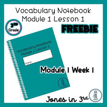 HMH Into Reading Vocabulary Notebook 3rd Grade By Jones In 3rd TPT