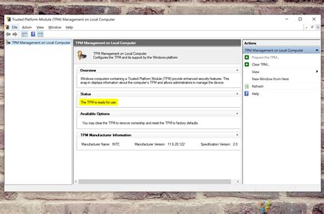 How To Check If Your Pc Has A Tpm Chip Trusted Platform Module