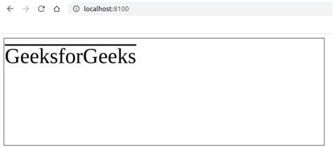 How To Add Overline To A Text Canvas Using Fabricjs Geeksforgeeks
