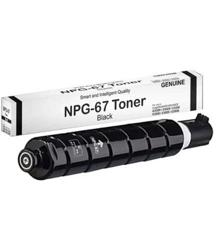 Black Canon Npg 67 Toner Cartridges For Printer At ₹ 5900piece In Jaipur