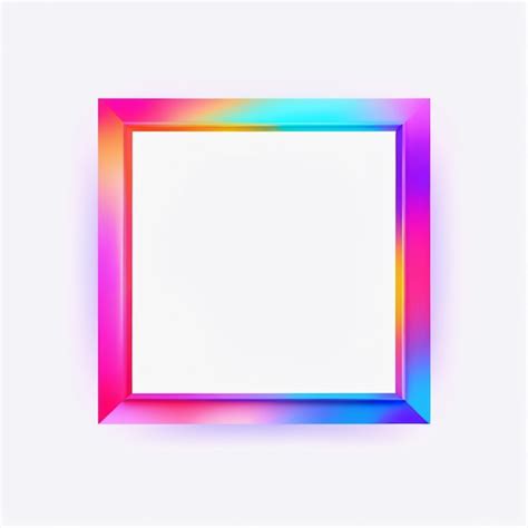 Premium Photo Abstract Stylish Square Frame Creations