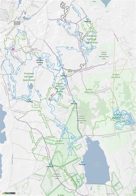 Freetown Fall River Sf Semass Bioreserve Trails Freetown Mountain