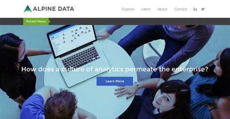 Finovate Debuts Touchpoints From Alpine Data Labs Turns Big Data Into