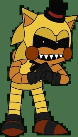 Golden Toy Sonic The Ultimate Fnas Sources Wiki Fandom