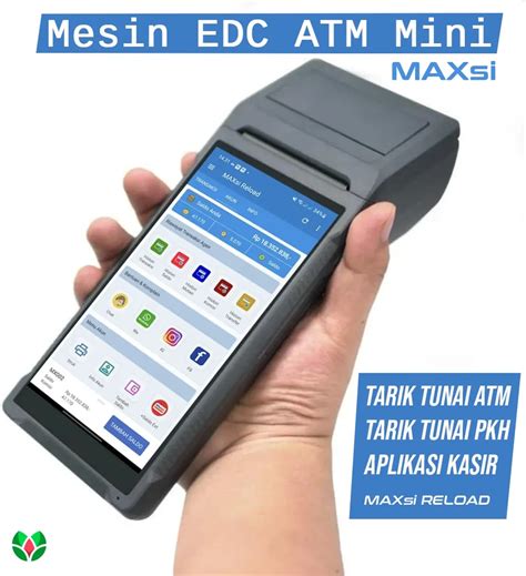 Dapatkan Mesin Edc Atm Mini Untuk Tarik Tunaik Dan Pkh