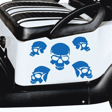 Five Skulls Decal Set Seward Street Studios
