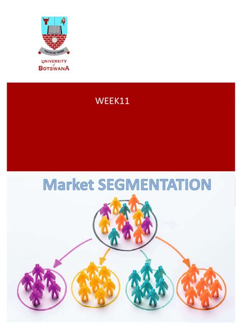 Week 11 Pdf Market Segmentation Marketing