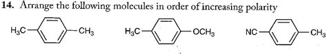 Solved Organic Chemistry I Lab Explain With Work Shown So I Can