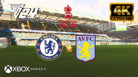 EA FC 24 Chelsea Vs Aston Villa FA Cup Cuarta Ronda NextGen