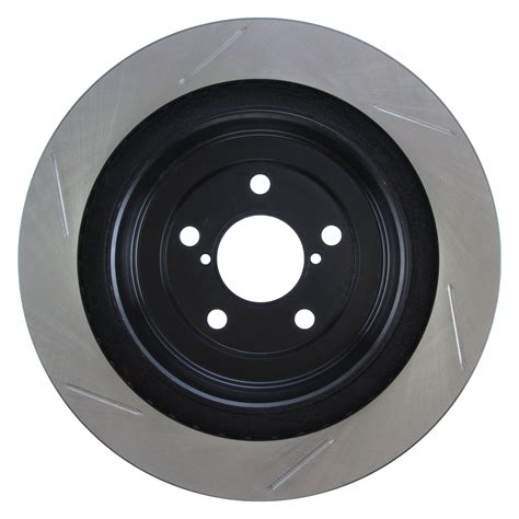 Stoptech® 12647025sl Sport Slotted 1 Piece Rear Driver Side Brake Rotor