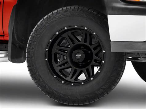 Pro Comp Wheels Silverado 05 Series Matte Black 6 Lug Wheel 17x8 0mm