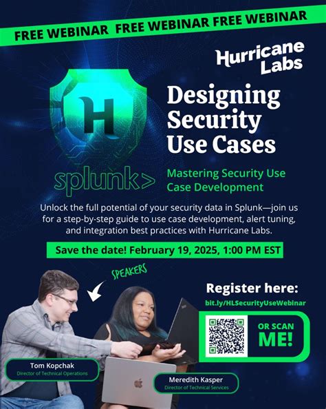 Mssp Managedsecurityserviceprovider Hurricanelabs Cybersecurity Splunk Splunkwebinar