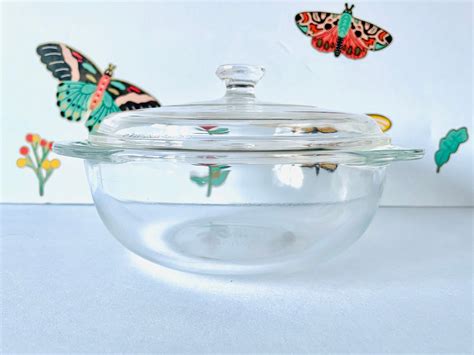Pyrex Clear 022 Casserole Pyrex 22 Clear Covered Casserole 1 Quart