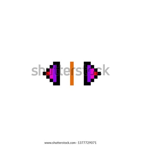 Replay Pixel Art Stock Vector Royalty Free Shutterstock