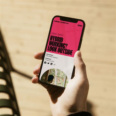 A Vibrant New Look And Website For Selbey Anderson — Ohmy