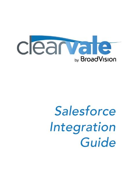 Pdf Sales Force Integration Guide Dokumen Tips