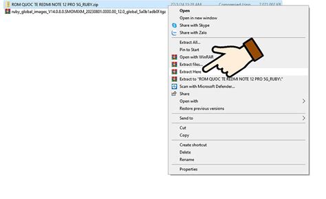 Hướng dẫn cách cài ROM cho Xiaomi Redmi Note 12 Pro 5G Global Quốc tế