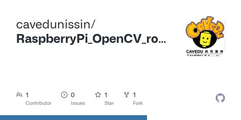 GitHub Cavedunissin RaspberryPi OpenCV Robot