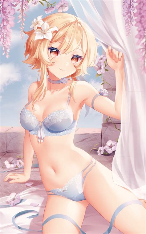Lumine Genshin Impact Drawn By Rimuu Danbooru