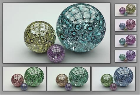 Small Glass Art Balls At Andre Thompson Blog