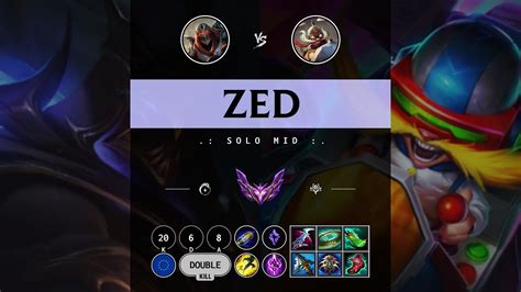 Zed Mid Vs Corki Euw Master Patch 1410 Youtube