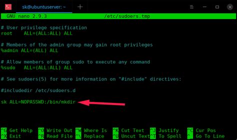 在 Linux 中运行特定命令而无需 Sudo 密码 知乎