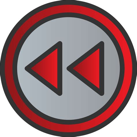 Step Backward Vector Icon Design 15353975 Vector Art At Vecteezy