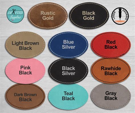 Leatherette Blank Products For Laser Engraving Craftedsupplies