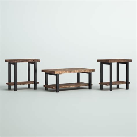 Wood Coffee Table Sets Youll Love Wayfair