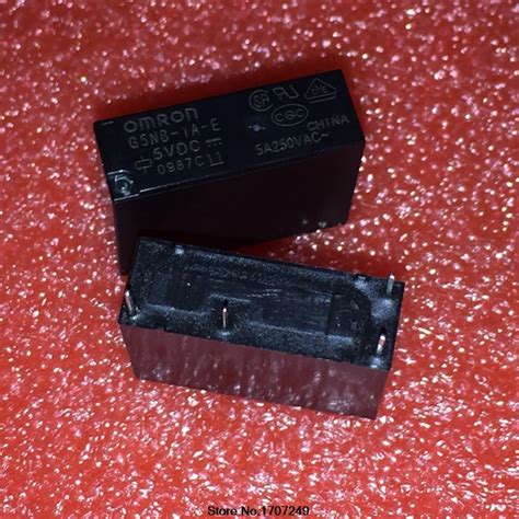 100pcs Omron Mini Power Relay G5nb 1a E 5vdc G5nb 1a E 12vdc G5nb 1a E