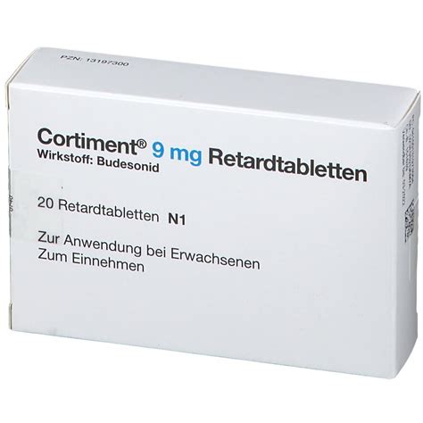 Cortiment® 9 Mg 20 St Mit Dem E Rezept Kaufen Shop Apotheke