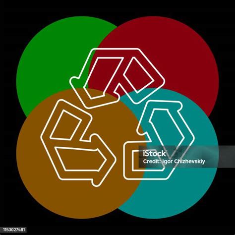 向量回收圖示 回收符號向量圖形及更多外型圖片 外型 形狀 循環再造 Istock