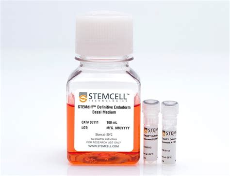 Stemdiff™ Definitive Endoderm Differentiation Kit Stemcell Technologies