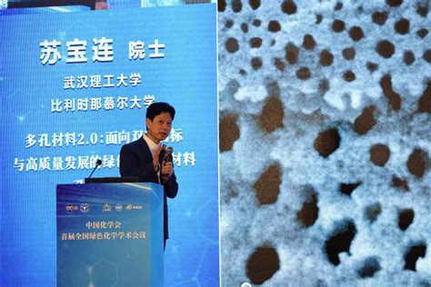 苏宝连院士作大会报告
