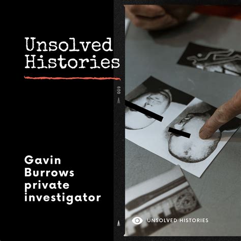 Gavin Burrows Private Investigator Private Investigator Private Detective Private