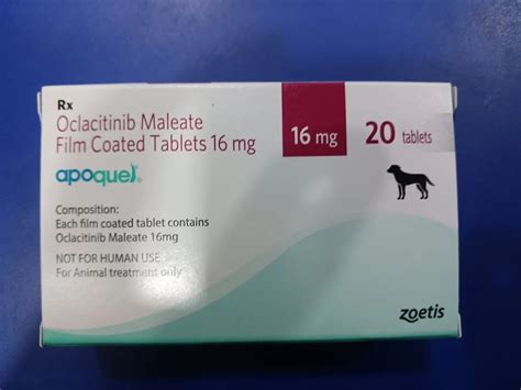 Apoquel 16 Mg For Clinical Packaging Size 20 Tablet Perbox At