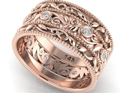 38 Brilliant Rose Gold Wedding Rings Ideas