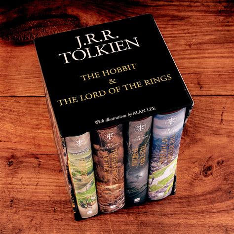 The Hobbit And The Lord Of The Rings Boxed Set Jrr Tolkien