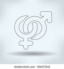 Sexual Symbols Vector Icon Stock Vector Royalty Free 336472541 Shutterstock