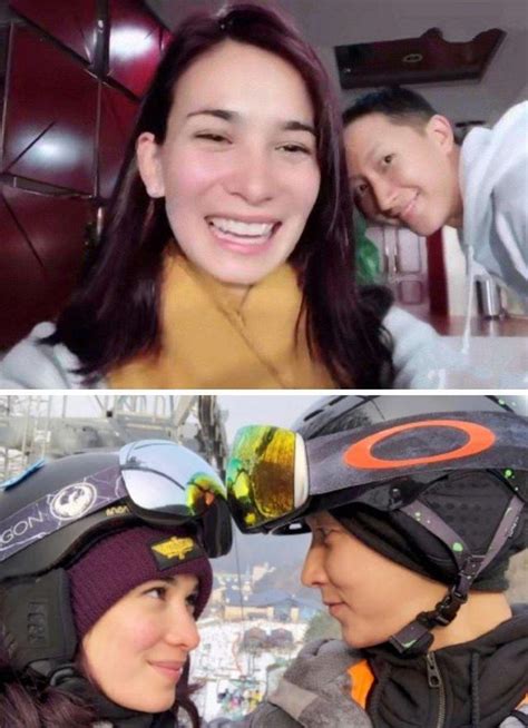 盧靖姍和韓庚戀愛後品位直線下降？混血臉的她竟然越來越韓范！ 每日頭條