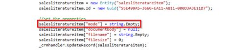How To Resolve Error Loading Control On Sales Literature Attachment